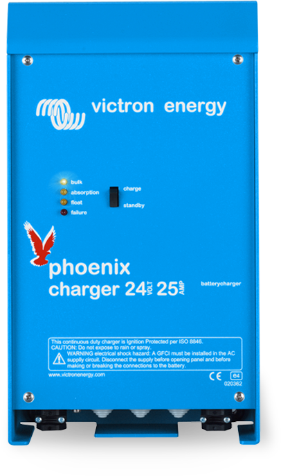 Phoenix-oplader 12 / 24 volt - Victron Energy
